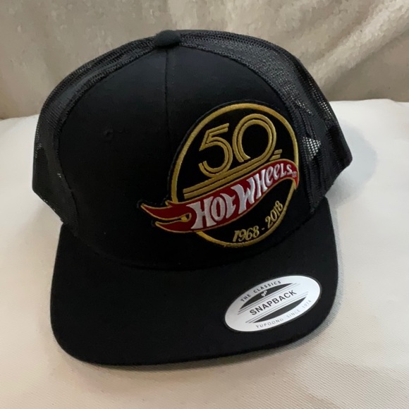 Lids | Accessories | Hot Wheels 5th Anniversary Snapback Trucker Hat ...